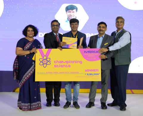 Saroj K Nandi receives the Merck Young Scientist Award | Tata Institute ...