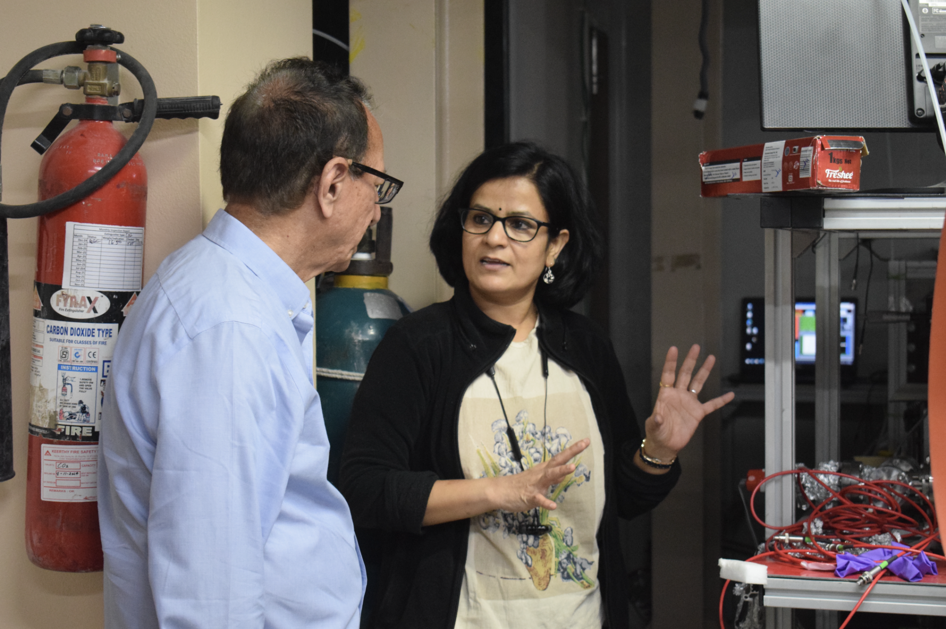 Chandrasekhar Joshi’s visit to TIFR Hyderabad